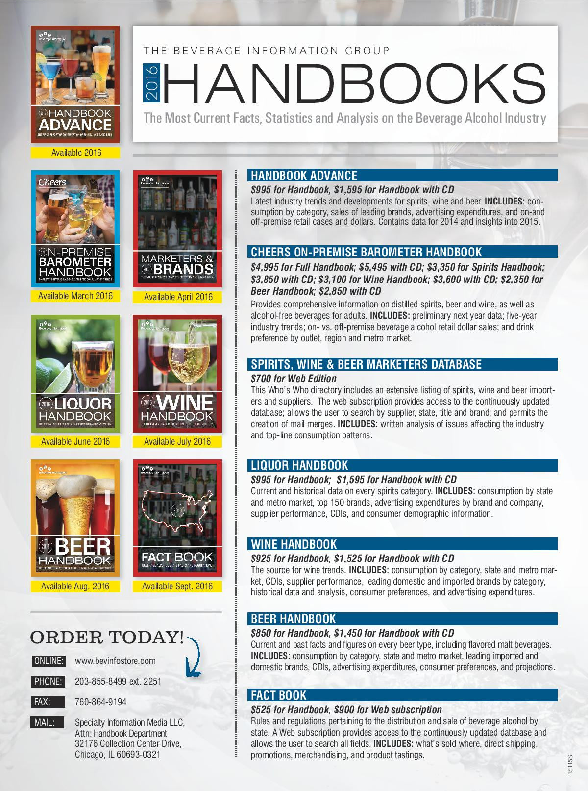 The Beverage Information Group Builds Upon Over 50 Years of Handbooks ...