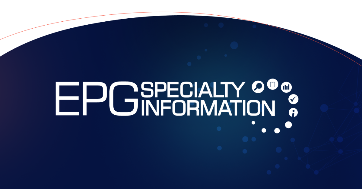 Excelerator Line Chart Demo – EPG Specialty Information Store